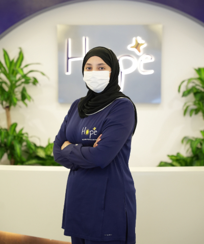 تعرف على الجوهرة – أخصائية علاج CME خبيرة في Hope AMC Riyadh